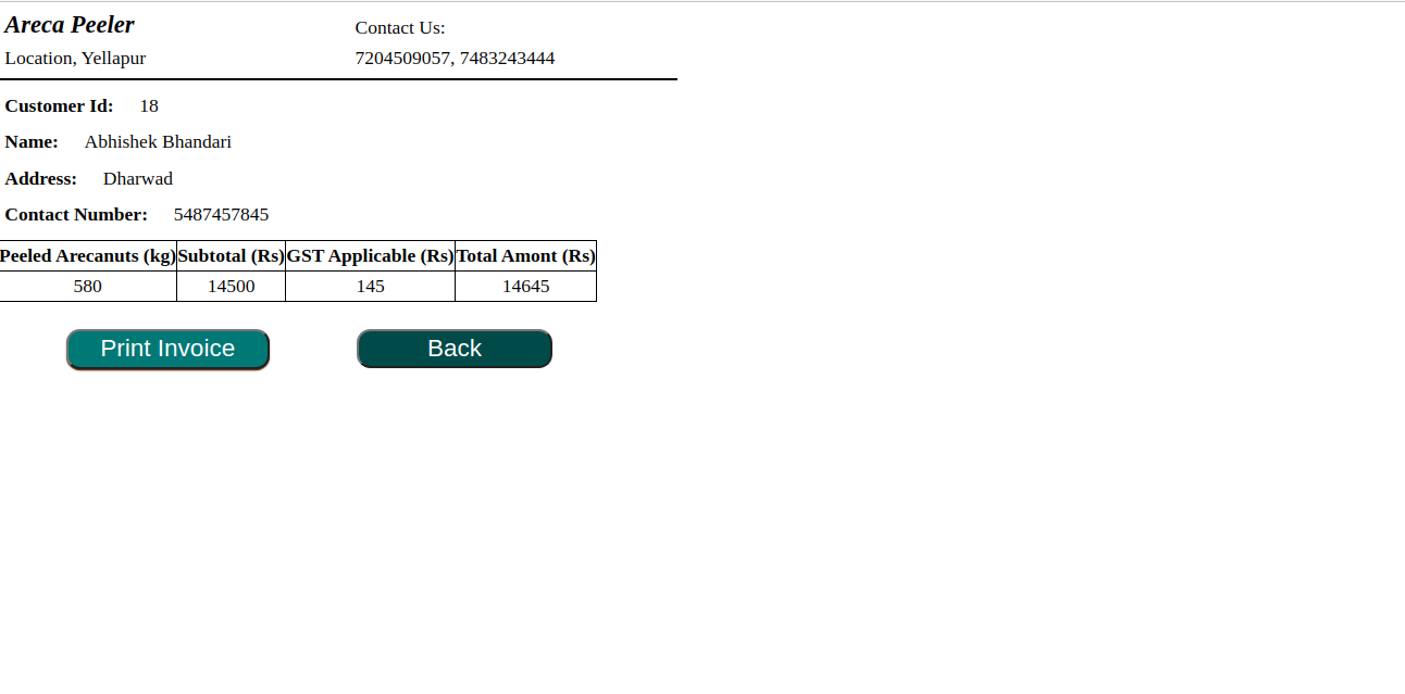 GitHub - ChaitanyaBhat/Areca-Peel-Tech-App-node.js-Sequelize