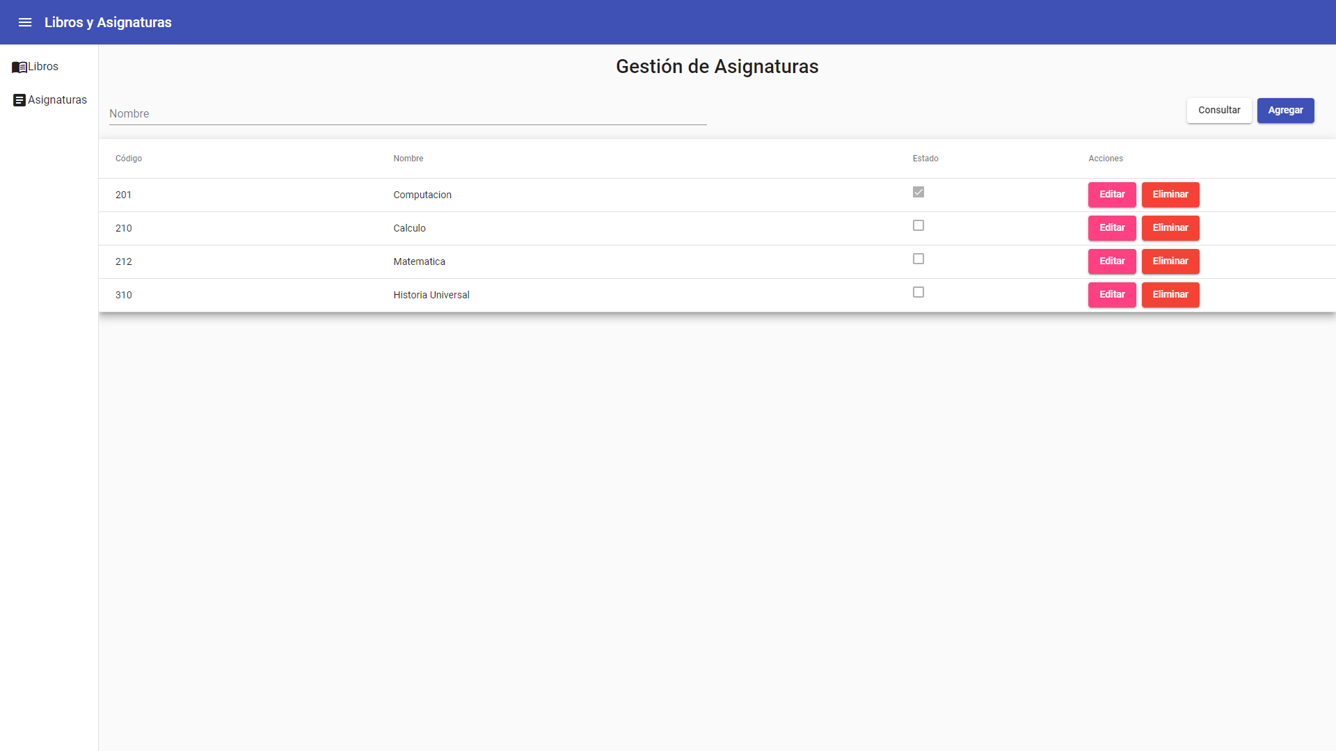 GitHub - Jmurga16/Libros-Asignaturas: Aplicación en C# (.Net Core), Angular y SQL Server, de un ...