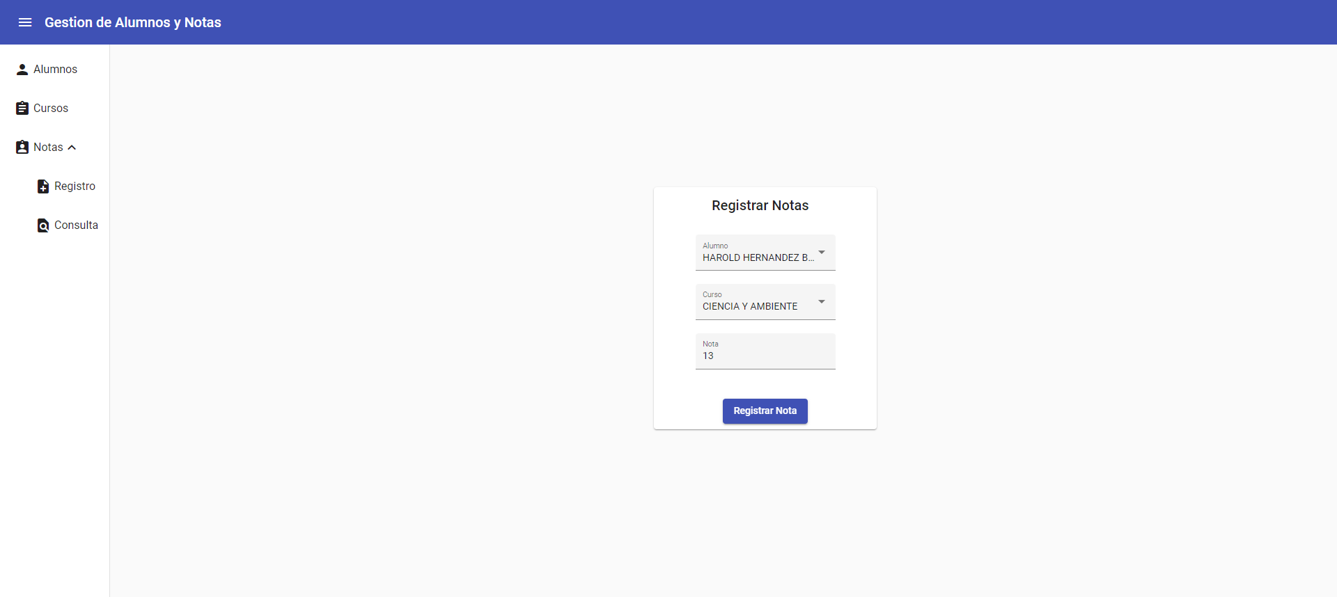 GitHub - Jmurga16/GestorAlumnos.Front: Front-End hecho en Angular 13. Aplicación: Gestor de ...