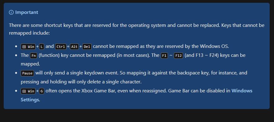 Remapped Windows key still locks screen with Win + L combo · Issue #15473 · microsoft/PowerToys ...