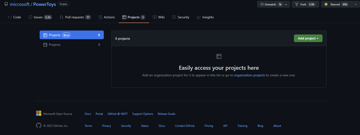 Move to new project boards · Issue #16565 · microsoft/PowerToys · GitHub