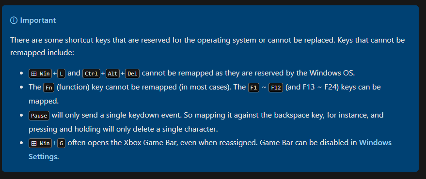 SHORTCUTS with "COMMAND" on compact keyboards · Issue #19877 · microsoft/PowerToys · GitHub