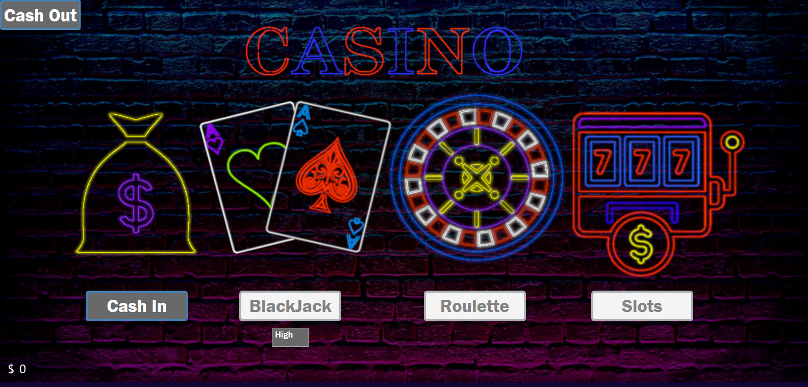 GitHub - stcarlton/CasinoSimulation: A WPF Desktop Application with ...