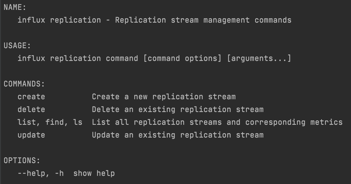 Replications Feature Influxdb Oss · Issue 3459 · Influxdatadocs V2 · Github