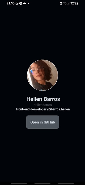 GitHub - HellenBarros/Projeto--Dio-React-native
