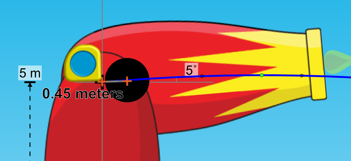 Object snaps to apex point when stepped through an old trajectory ...