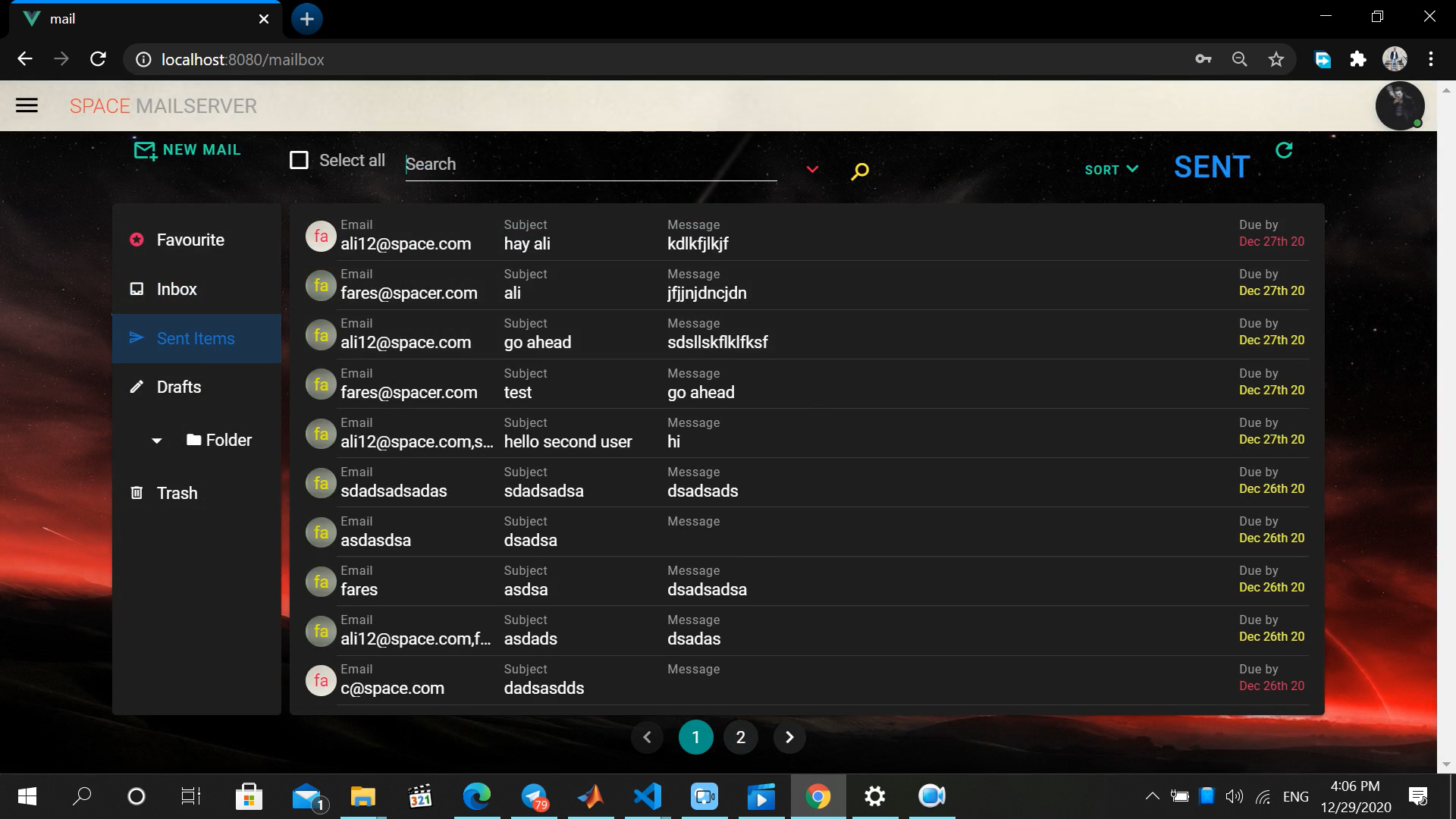 GitHub - alia7med/Email-Client