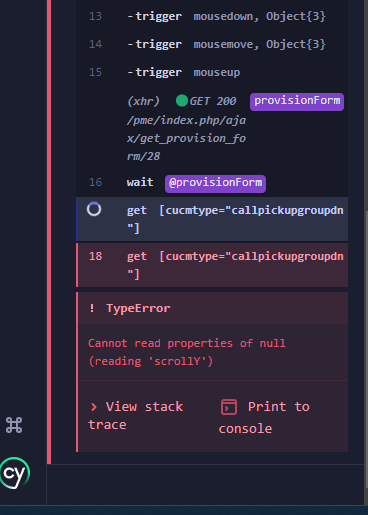No command runs after implementing drag and drop · Issue #24242 · cypress-io/cypress · GitHub