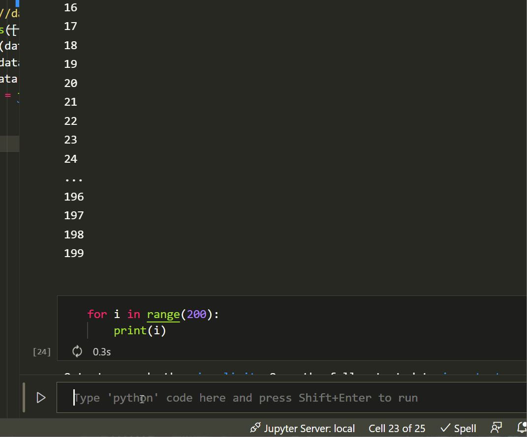 Interactive window doesn't auto scroll to the bottom when running from ...