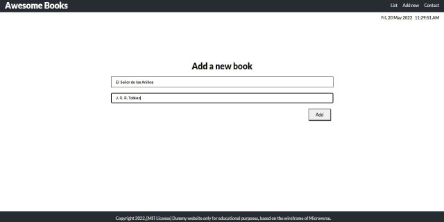 GitHub - franclobo/Awesome-books-ES6: Based on the construction of my ...