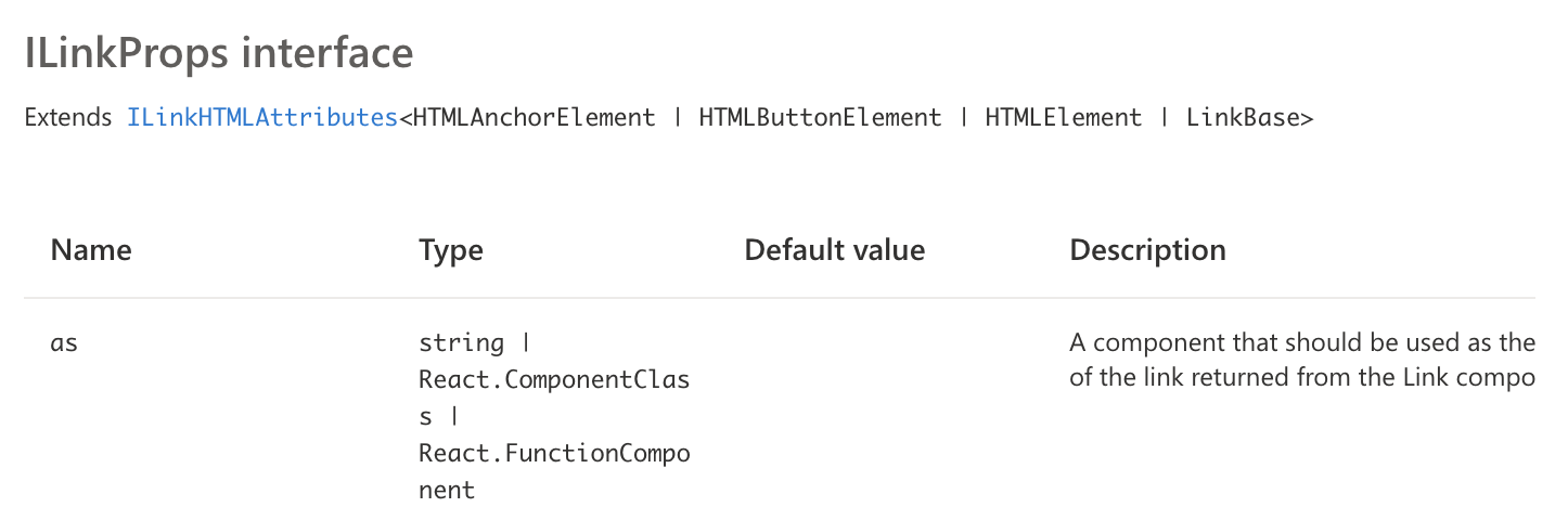 Better documentation of inherited props · Issue #12043 · microsoft/fluentui · GitHub
