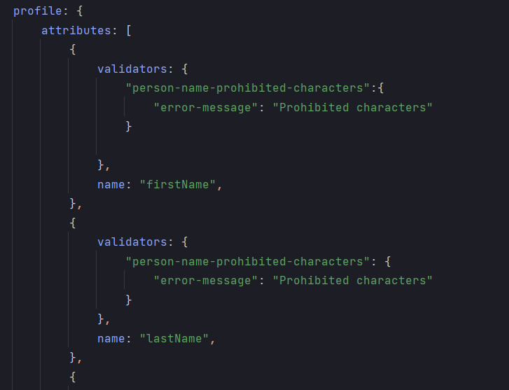 Person-name-prohibited-characters validation · Issue #378 · keycloakify/keycloakify · GitHub