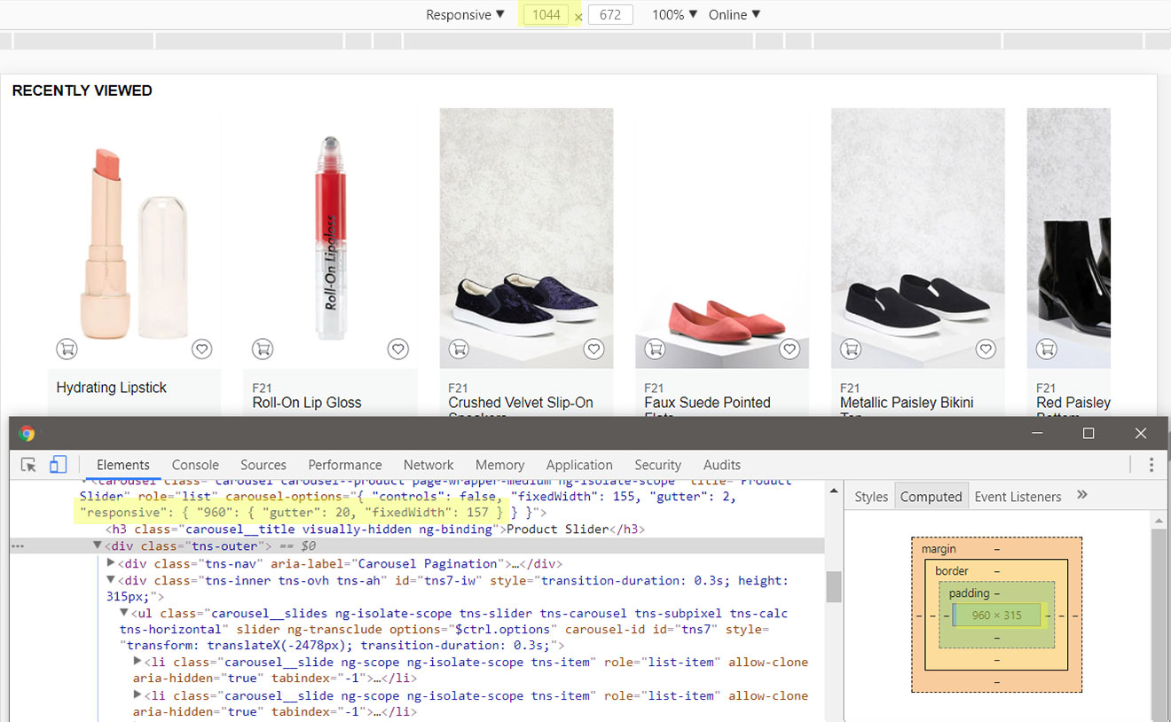 Responsive Not Working With Fixed Width Container Issue 87 Responsive Not Working With Fixed Width Container Issue 87