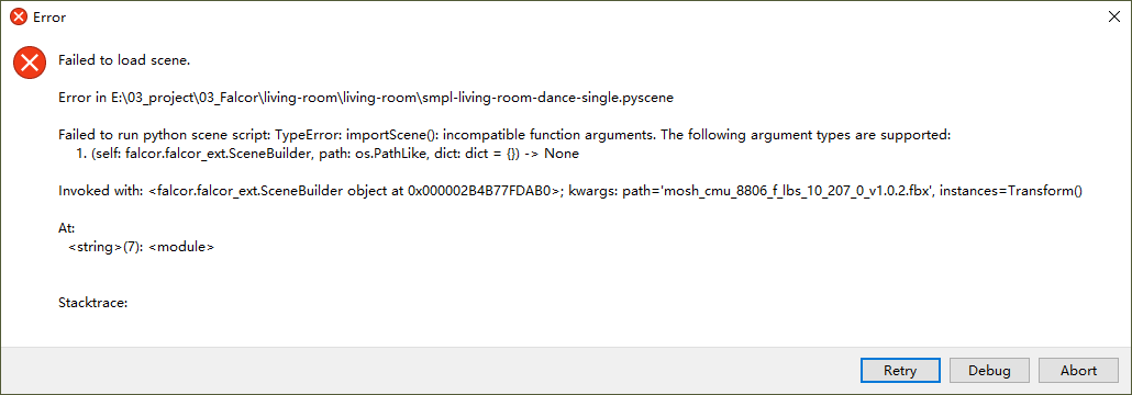 Unable to offset the position of the FBX model in pyscene · Issue #383 · NVIDIAGameWorks/Falcor ...