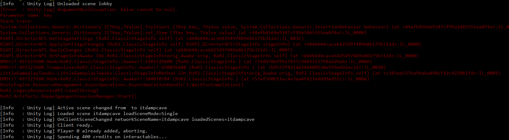 Having DirectorAPI loaded results in errors for itdampcave · Issue #362 · risk-of-thunder/R2API ...