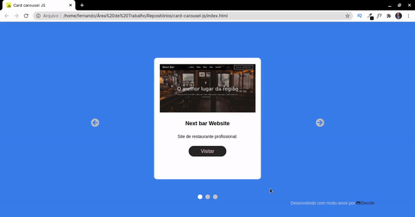 GitHub - devsfer1/card-carousel-js: 🎠 Carousel de cards feito com CSS e JS puros.