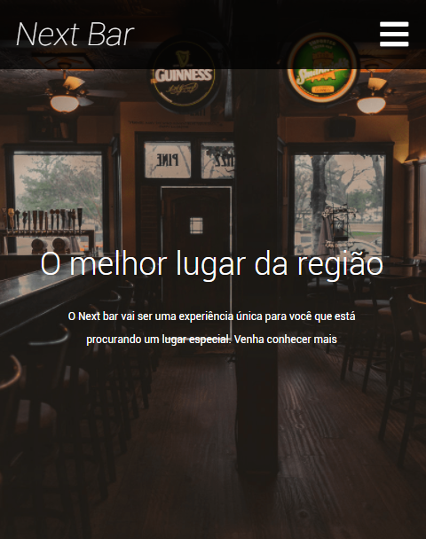 GitHub - devsfer1/Nextbar: Website estático construído utilizando Html e CSS.