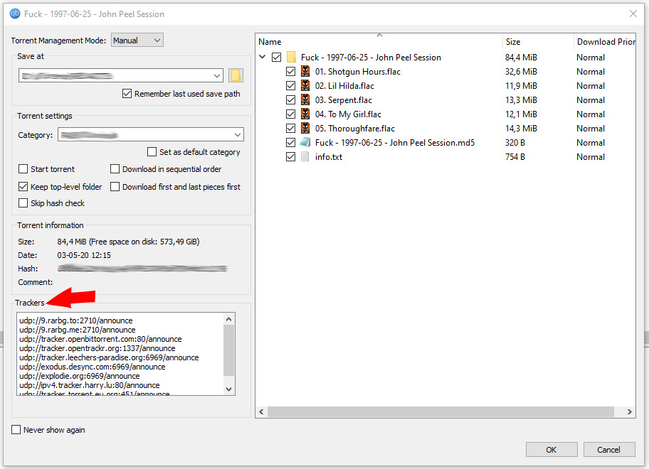 Add the ability to edit trackers in torrent add dialog · Issue #505 ...