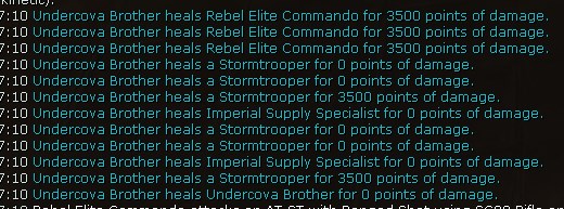 Heal: Healing 0 damage needs to be skipped/hidden in combat log · Issue #349 · ProjectSWGCore ...