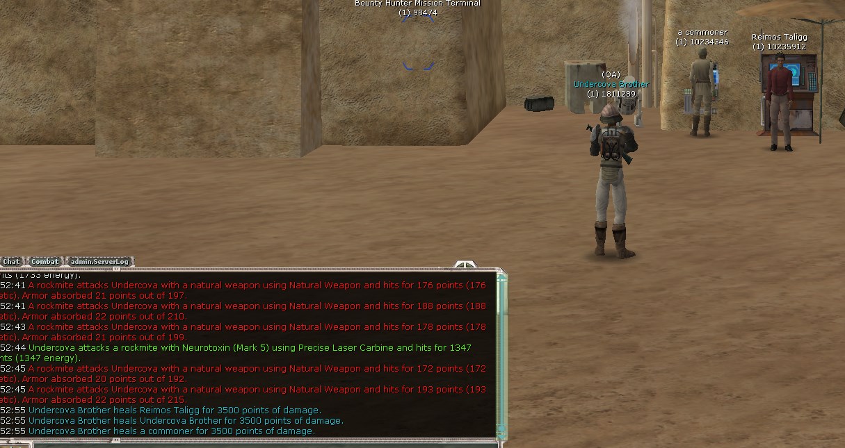 Medic being able to heal nearby INVULNERABLE NPCs · Issue #256 · ProjectSWGCore/Holocore · GitHub