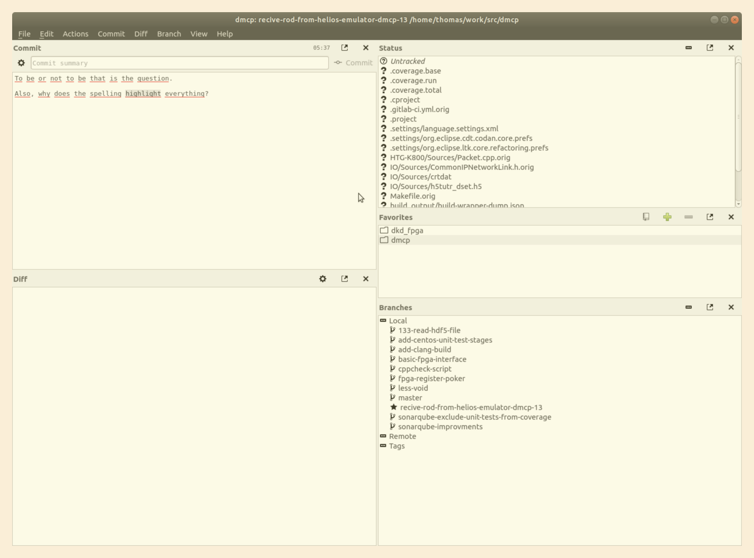 Enabling check spelling Cause Correct Words To Be Highlighted · Issue #8 · brlin-tw/git-cola ...