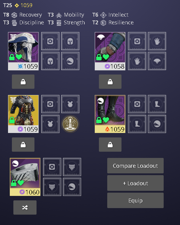 Update the layout for Loadout Optimizer · Issue #5853 · DestinyItemManager/DIM · GitHub