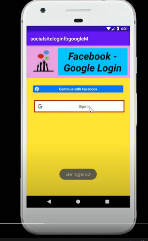 GitHub - JagadeeshRelli/SocialSiteLoginFbGoogle: a simple app ...