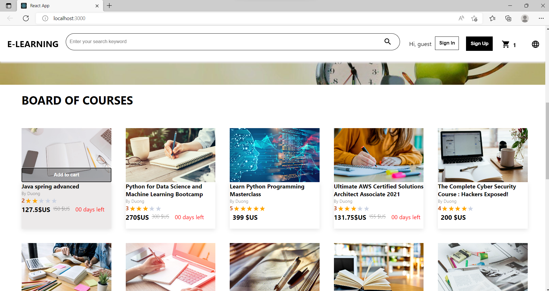 GitHub - HueDo5200/elearning-webapp