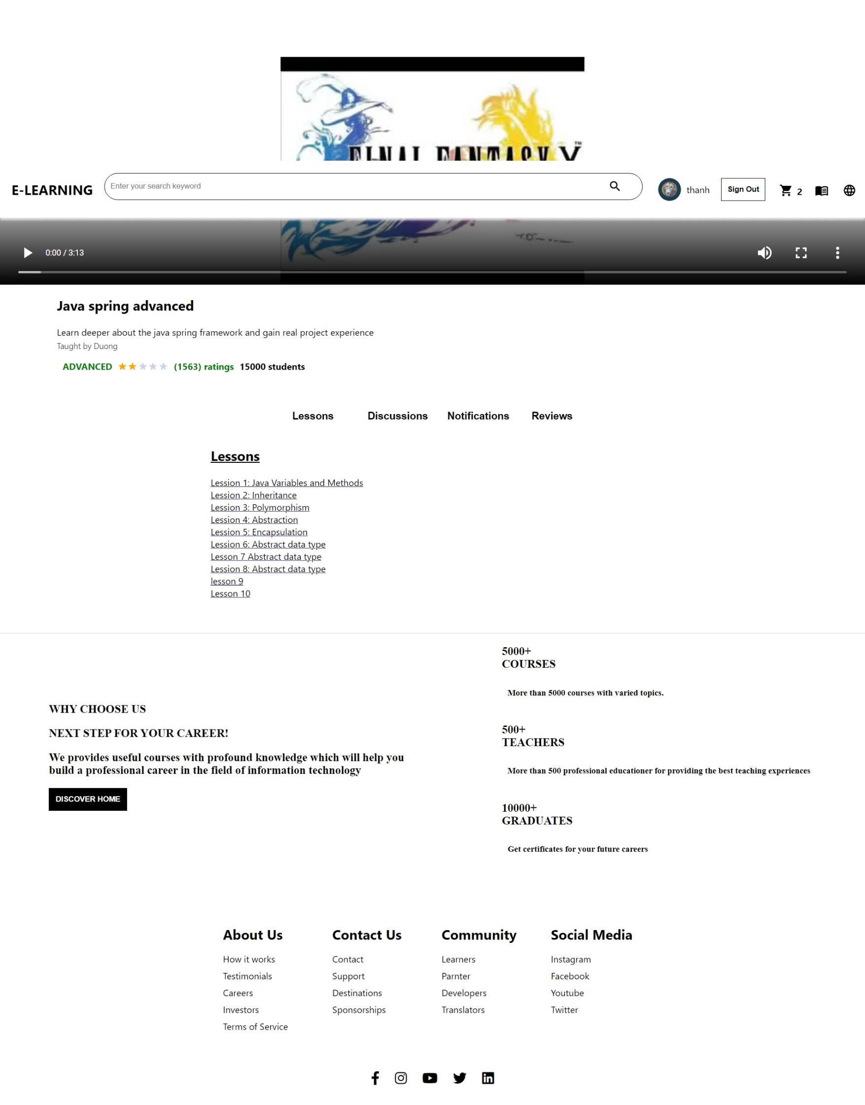 GitHub - HueDo5200/elearning-webapp