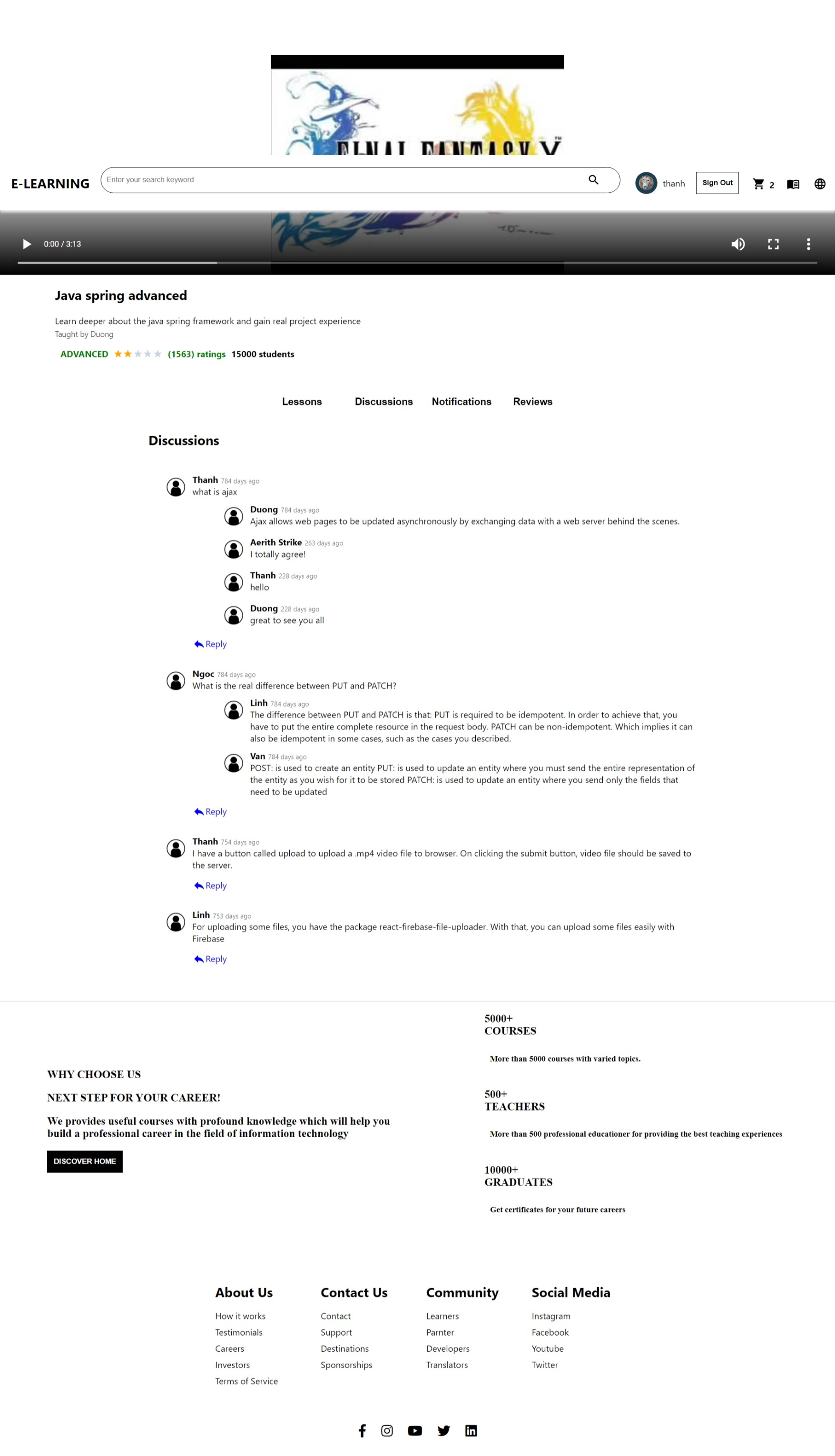 GitHub - HueDo5200/elearning-webapp