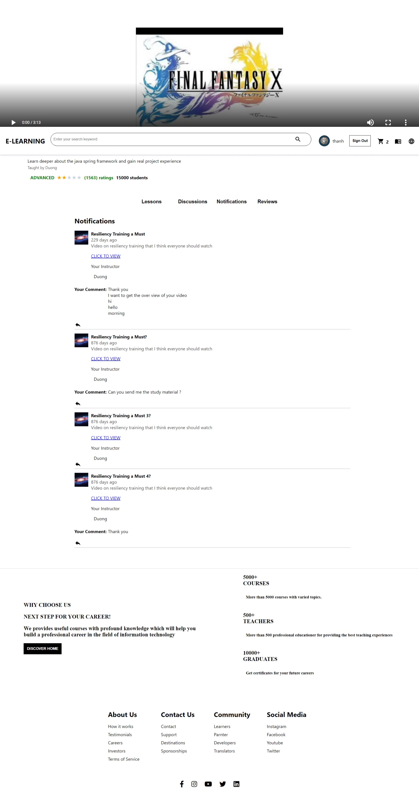 GitHub - HueDo5200/elearning-webapp