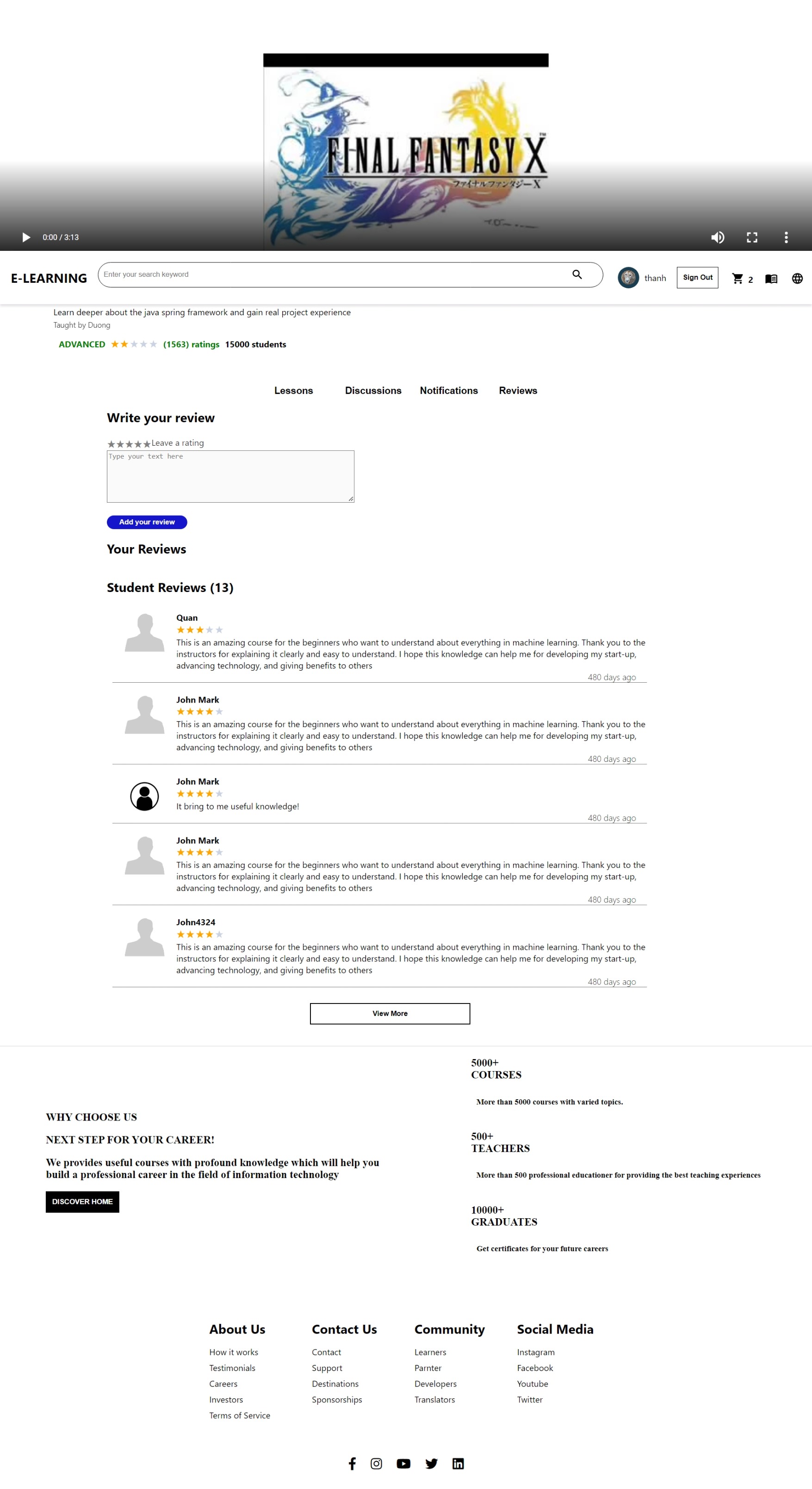 GitHub - HueDo5200/elearning-webapp