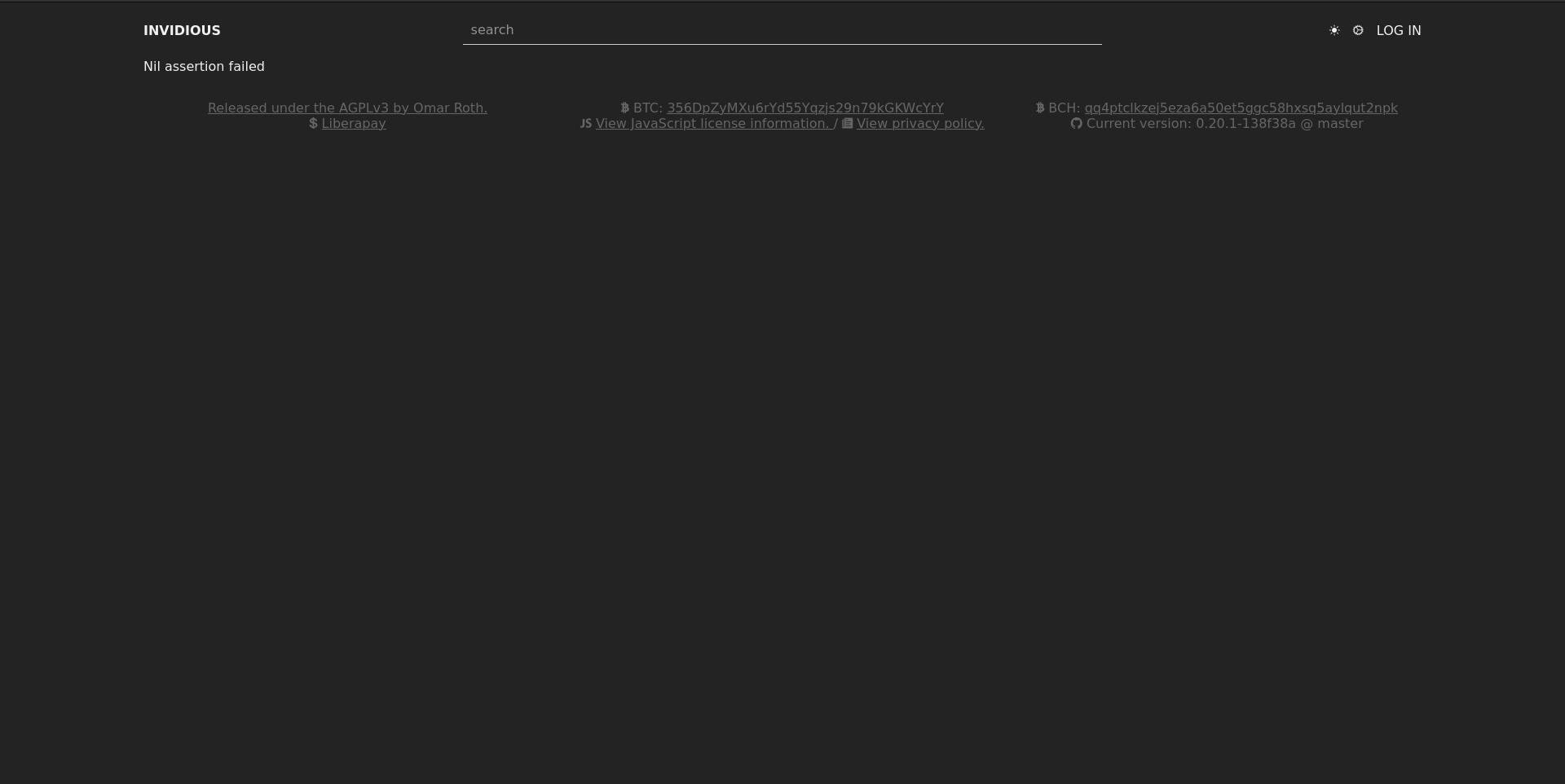 Provide youtube url on error · Issue #1443 · iv-org/invidious · GitHub
