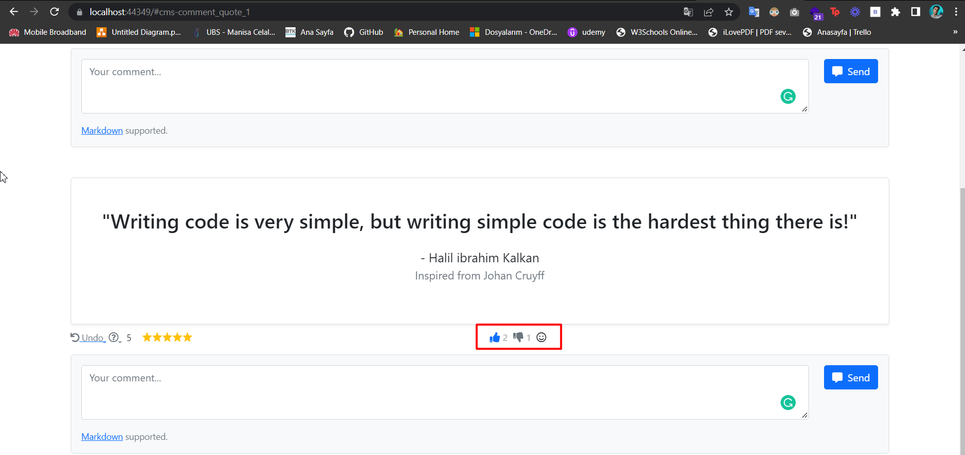 Prevent multiple reactions for the same entity · Issue #13313 · abpframework/abp · GitHub