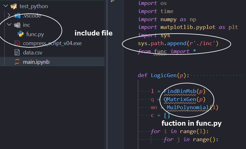 Can not find the include file's fuction define in vscode jupyter · Issue #2569 · microsoft ...