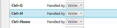 [Visual Assist] Ctrl-H not working in Insert Mode · Issue #2779 · VsVim/VsVim · GitHub