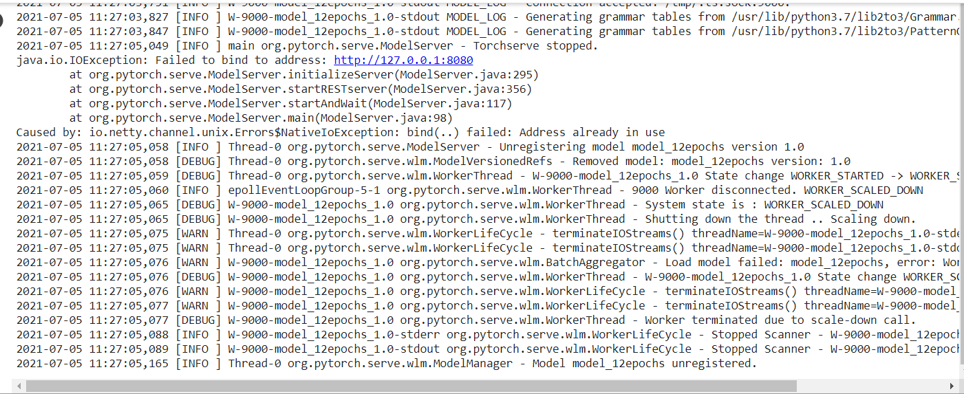 torch serve unregistered model · Issue #5538 · open-mmlab/mmdetection · GitHub