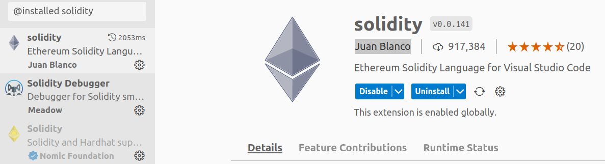 Solidity Extension In Vs Code Can T Resolve The Imports From Node Modules · Issue 370