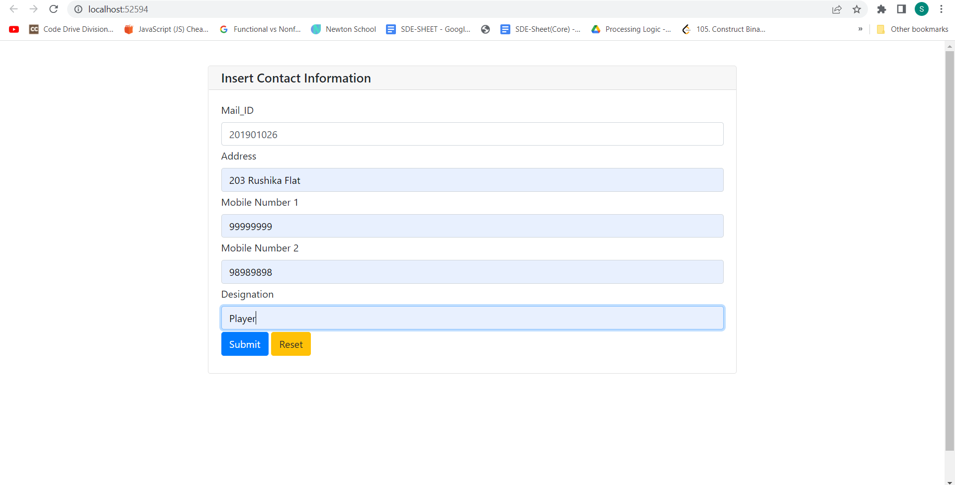 GitHub - njshah301/Basketball_Training_Manangement_System: Front End is ...