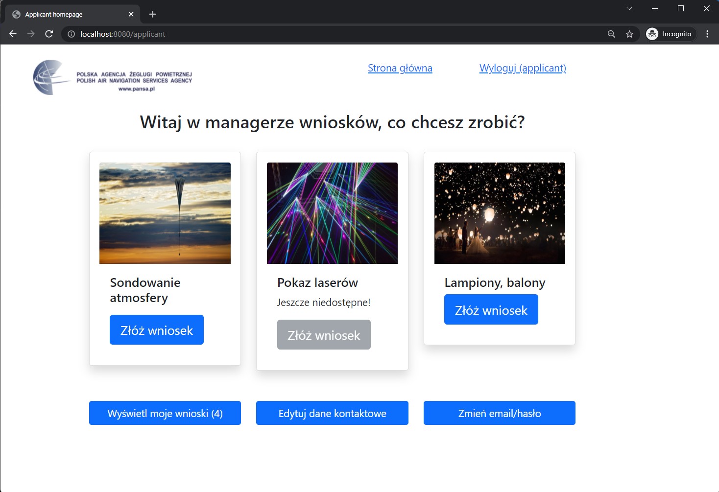 GitHub - morbidreich/AirForm: Airspace request form manager. Spring, Hibernate, Thymeleaf, MySQL