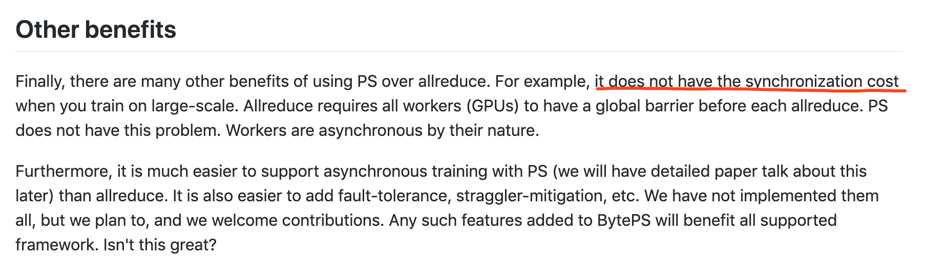 Does BytePS use async SGD? · Issue #87 · bytedance/byteps · GitHub