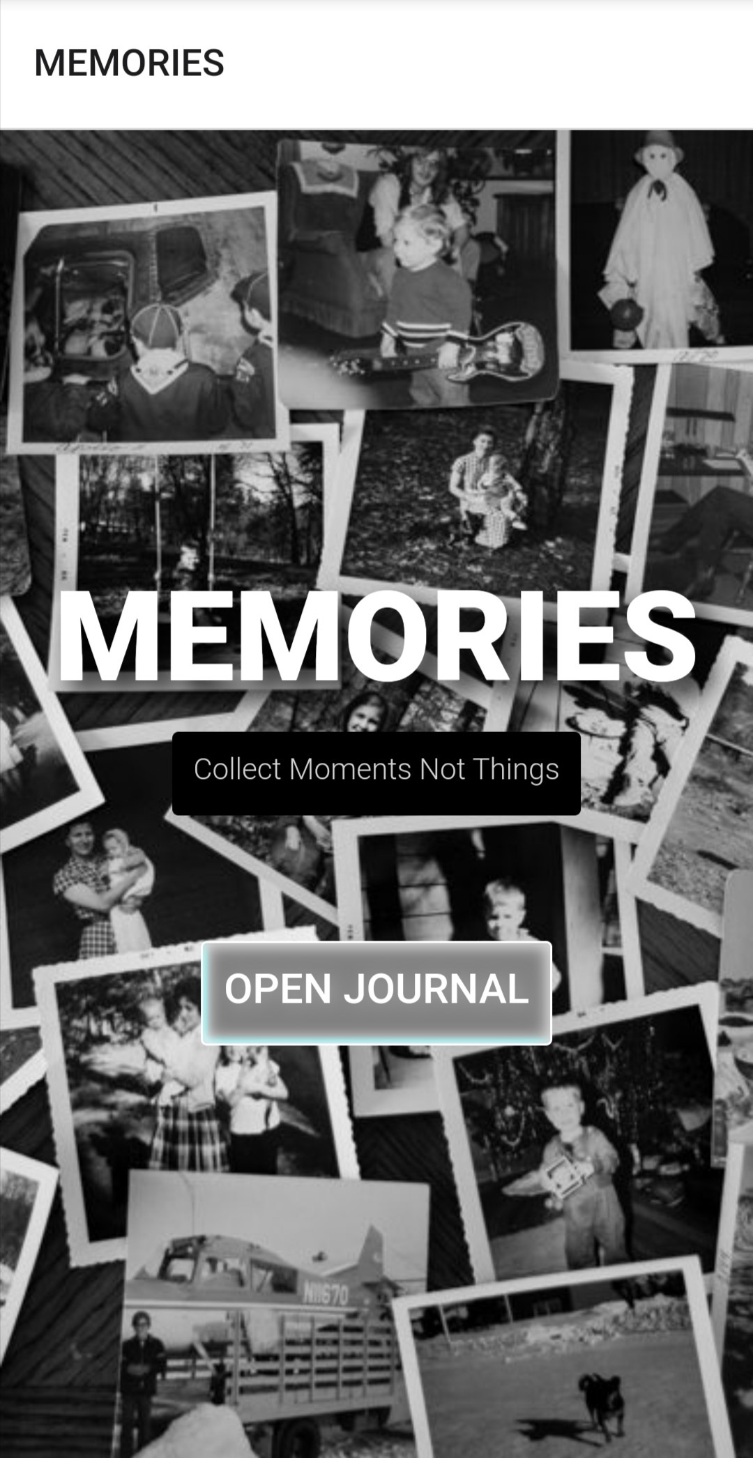 GitHub - tbd007/Memories: React Native PhotoJournal App
