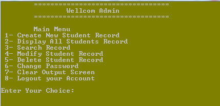 GitHub - EngrMSabirHussain/UMS-Demo-Project-with-FileHandling
