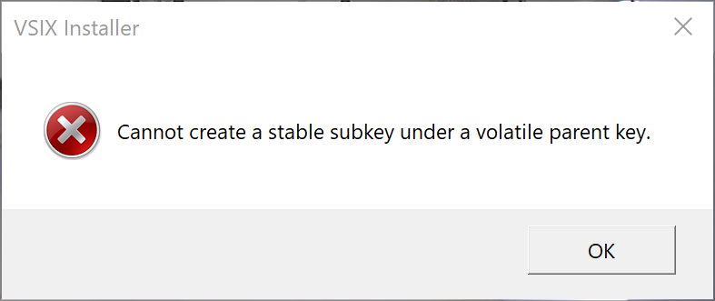 Latest VS Extension fails - Microsoft.Windows.Msix.VisualStudio ...