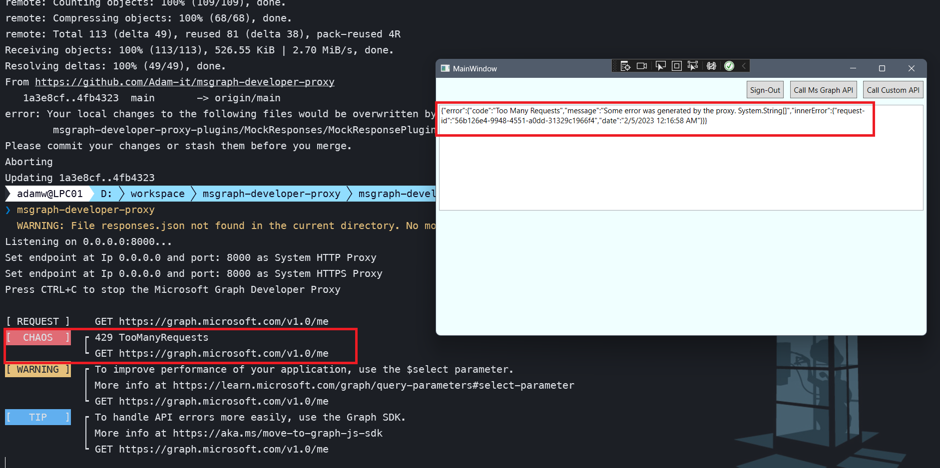 [Bug🐞/or I am doing something completely wrong🤔] - mocking response is not send · Issue #164 ...