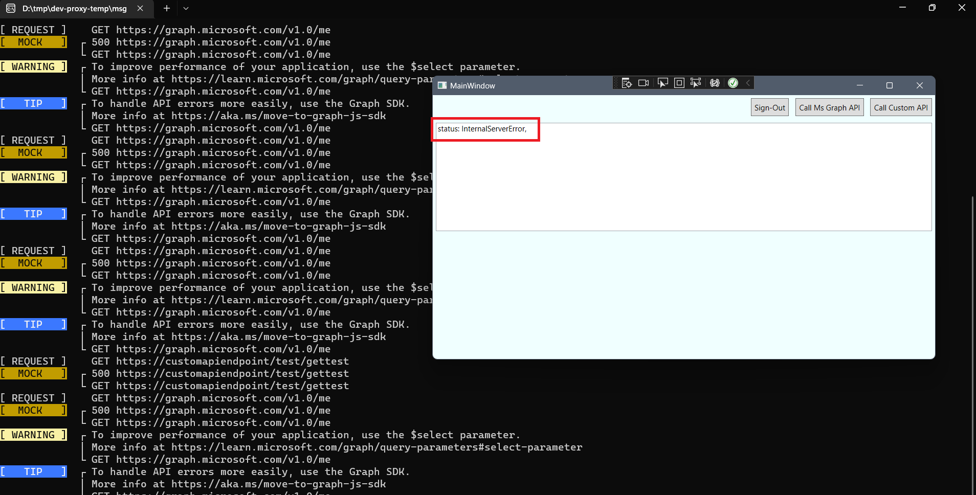 [Bug🐞/or I am doing something completely wrong🤔] - mocking response is not send · Issue #164 ...