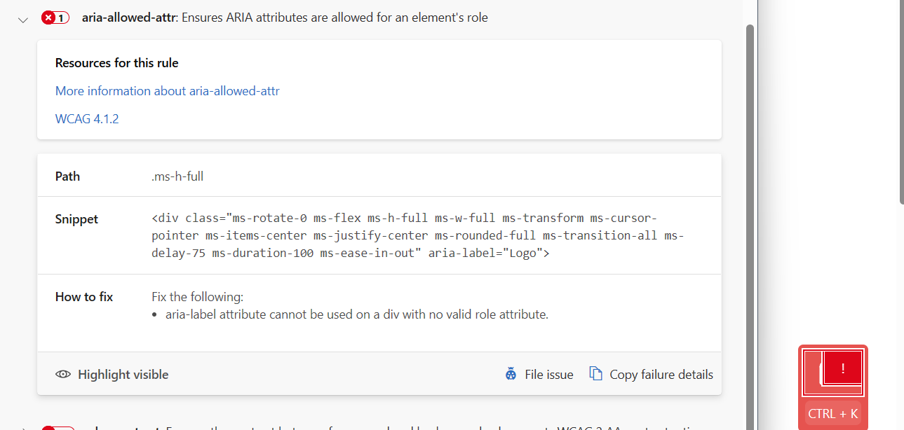 Docusaurs: Check & adjust the accessibility · Issue #4742 · pnp/cli-microsoft365 · GitHub