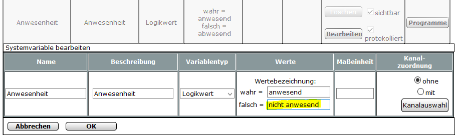 Boolesche Variablen mit leerzeichen in der Bedeutung · Issue #476 ...