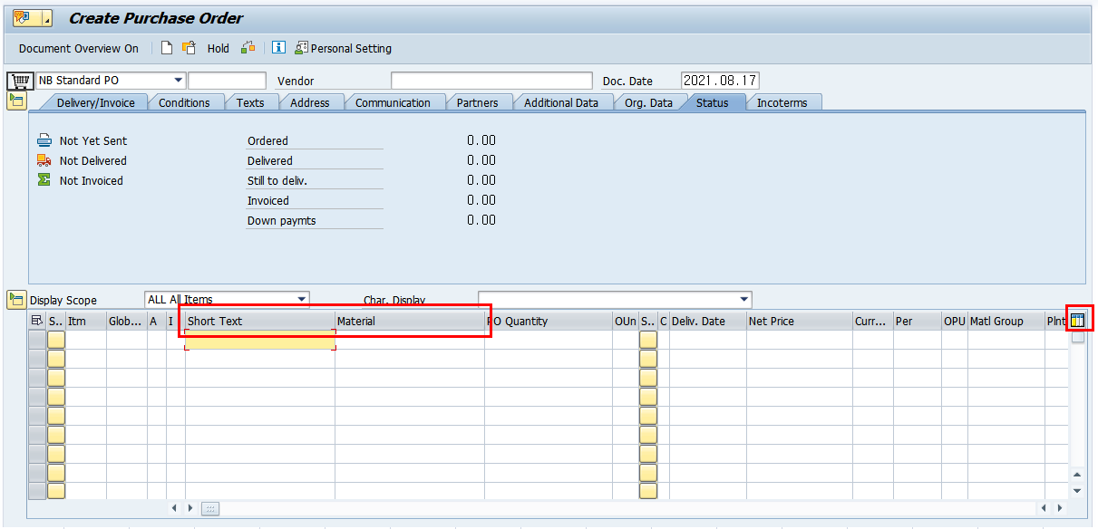 ABAP Configuration Table Setting Z2soo s Blog