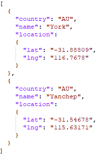 Constellation currently has a 'CSV' ingest mechanism. Needs a json type import · Issue #468 ...